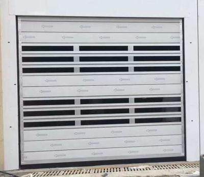 China Transparent 70mm EN 12604 High Speed Spiral Door for sale