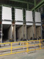 China Overhead Industrial Sectional Door Sandwich Panel 5.0`6.0mm With Surface Traeting for sale