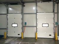 China Garage Insulated Sectional Overhead Doors  2mm Finished Galvanzied Steel for sale