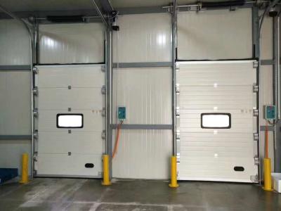 China Garage Insulated Sectional Overhead Doors  2mm Finished Galvanzied Steel for sale