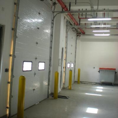 China Automatic Industrial Electric Overhead Commercial Sectional Doors CE ISO for sale