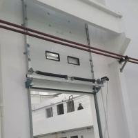 China Electric Remote Overhead Sectional Door Panel For Logistic Park for sale