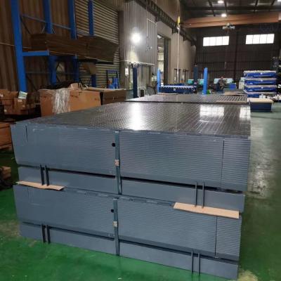 China 25000LBS Push Button Mechanical Loading Dock Leveler for sale