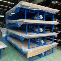China 25000LBS Noiseless Loading Bay Dock Levellers Steel Structure Stationary Hydraulic Loading Ramp For Truck/Hydraulic for sale