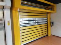China Industrial High Speed Spiral Door Sandwich Panel 70mm With Manual Release High-quality aluminum construction for sale
