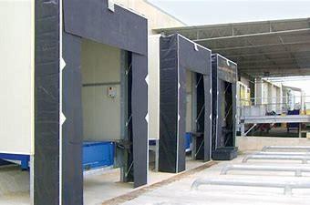 China Customized Mechanical Loading  Retractable Dock Shelter Cushions 3mm Thickness for sale