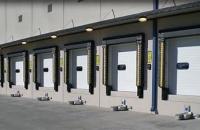 China Warehouse PVC Fabric Loading Dock Shelters  Finger Protection for sale