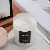 China Label Home Decoration Candle Jars Healing Crystal Luxury Glass Soy Wax With Lid for sale