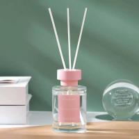 China Luxury Glass Bottles Fragrance Oil Aroma Reed Diffuser Packaging Air Freshener Scent for sale