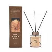China Custom 100ml Home Fragrance Reed Diffuser Gift Set Aromatherapy With Aluminum Cap for sale