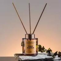 China Custom 100ml Home Fragrance Reed Diffuser Gift Set Aromatherapy With Aluminum Cap for sale