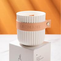 China Soy Wax Scented Candle Diffuser Set With White Gypsum Cup 77mm X 74mm for sale