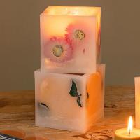 China Soy Wax Fragrance Candle Eternal Dried Flowers Valentine'S Day Gift Set for sale