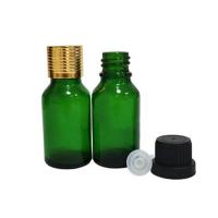 China Green Color 22g 5ml Essential Oil Glass Bottles for sale