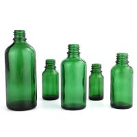 China Green Color 22g 5ml Essential Oil Glass Bottles for sale