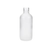 China CE SGS Clear 2oz Frosted Boston Round Bottles for sale