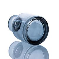 China Round Gradients Blue 50ml Diffuser Glass Bottle for sale