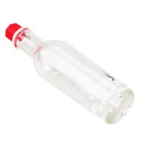 China Safflower Oil Clear Round 30ml Essential Balm Glass Bottle for sale