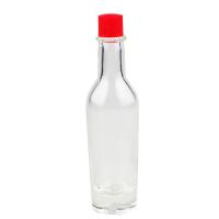 China Safflower Oil Clear Round 30ml Essential Balm Glass Bottle for sale