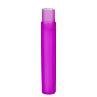 China Purple Stainless Steel 10ml Glass Roll On Bottle for sale