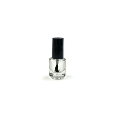China Cylinder Clear Mini 3ml Empty Nail Polish Bottles for sale