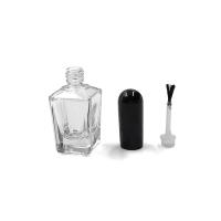 China Square Shape 15ml 40g Empty Nail Polish Bottles With Brush for sale
