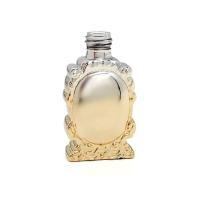 China Golden Magic Mirror Design 15ml Nail Polish Glass Bottle for sale