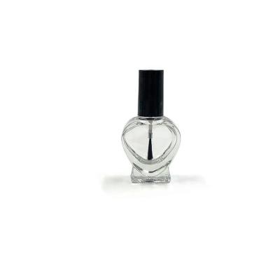 China 10ML CLEAR COLOR EMPTY SPECIAL SHAPE NAIL POLISH GLASS BOTTLES for sale