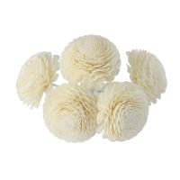 China 8cm Sola Wood Flowers for sale