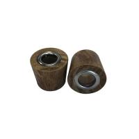 China Screw Top Natural Color Wood Reed Diffuser Cap for sale