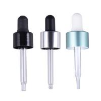 China Screw Aluminum 28/410 Glass Dropper Cap For Essential oil for sale