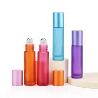 China Electroplate Sgs Empty Roller Ball Bottles With Metal Roller Ball for sale