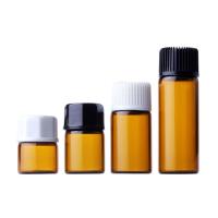 China Small Dropper SGS Amber Essential Oil Glass Bottle for sale