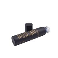 China Frosted Matte Black 5ml 10ml Glass Roller Ball Bottles for sale