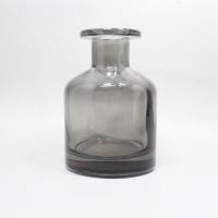 China 2021 Fancy Round Pot Bellied 100ml 150ml 5oz Reed Diffuser Glass Bottle for sale