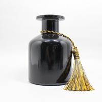 China 2021 Fancy Round Pot Bellied 100ml 150ml 5oz Reed Diffuser Glass Bottle for sale