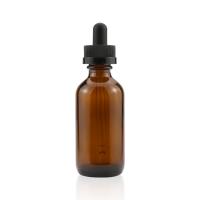 China 120ml Amber Cap Cbd Essential Oil Boston Round Dropper Glass Bottles With Dropper for sale