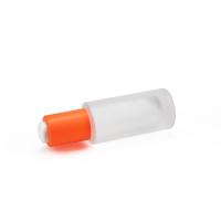 China 10ml 15ml Froster Clear Essential Oil Tube Glass Dropper Bottle for sale