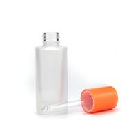 China 10ml 15ml Froster Clear Essential Oil Tube Glass Dropper Bottle for sale