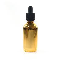 China Essential Oil Tube 15ml Glass Dropper Bottle With Uv Coating for sale