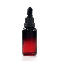 China Essential Oil Tube 15ml Glass Dropper Bottle With Uv Coating for sale