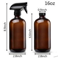 China 1oz Boston Glass Essential Oil Bottle With Sprayer Cap for sale