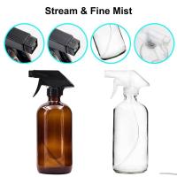 China 1oz Boston Glass Essential Oil Bottle With Sprayer Cap for sale