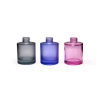 China 2021 Luxury 100ml 3.4oz Round Reed Diffuser Glass Bottle for sale