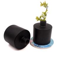 China 120ml Decorative Glass 120mm Height Reed Diffuser Bottle for sale