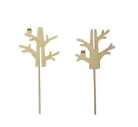 China Laser Cutting Tree Shapes Plywood Reed Diffuser Stick For Fragrance Diffuser for sale