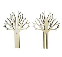 China Laser Cutting Tree Shapes Plywood Reed Diffuser Stick For Fragrance Diffuser for sale