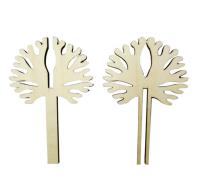 China Laser Cutting Tree Shapes Plywood Reed Diffuser Stick For Fragrance Diffuser for sale