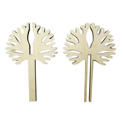 China Laser Cutting Tree Shapes Plywood Reed Diffuser Stick For Fragrance Diffuser for sale
