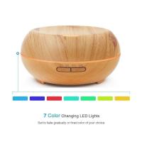China RoHS 200ml Home Decor Wood Grain Radiator Electric Aroma Humidifier for sale